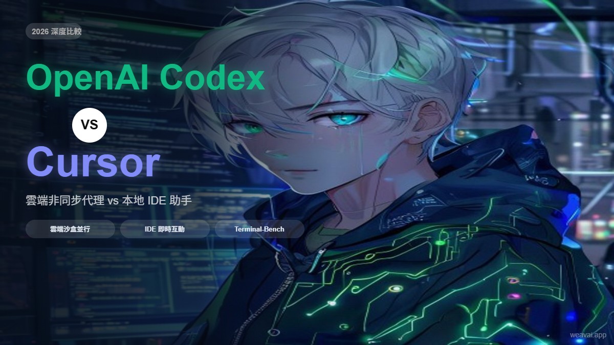 2026年OpenAI Codex vs Cursor深度对比：云端代理还是本地IDE？ - AI 织梦博客
